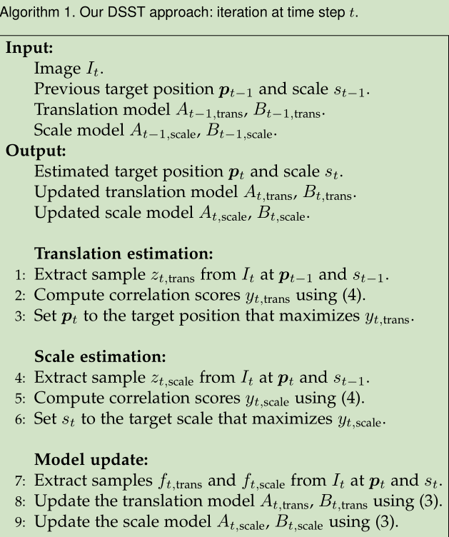 DSST (Discriminative Scale Space Tracking) 文章分析（一）-CSDN博客