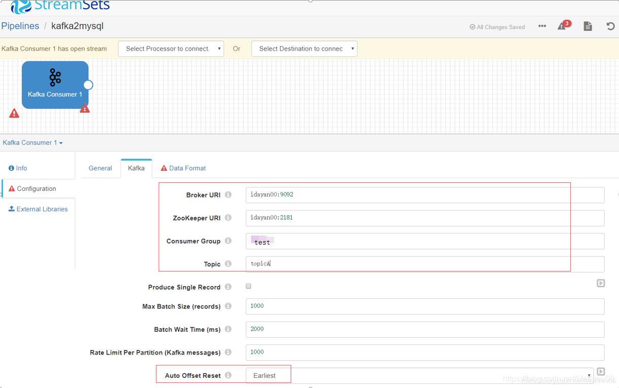 《streamsets实现kafka数据实时写入mysql》streamsets 写入mysql Csdn博客