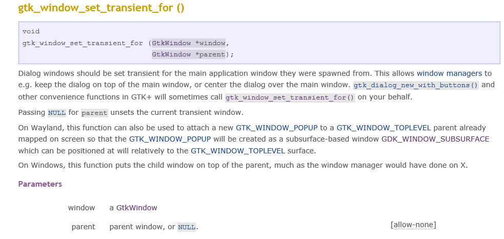 GTK以Wayland作为后端时，设置窗口居中无效的解决办法_wayland 无法居中-CSDN博客