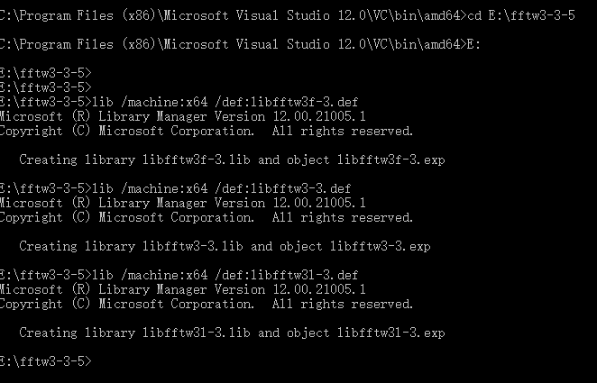 FFTW3.h在visual studio 2013上的配置（64位机）-CSDN博客