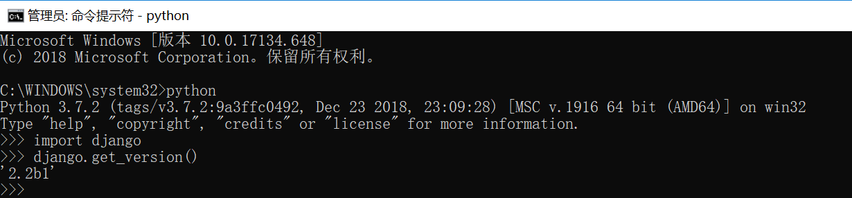 Window 10 下安装 python3.7和 Django2.2，与Pycharm2016的方法-CSDN博客