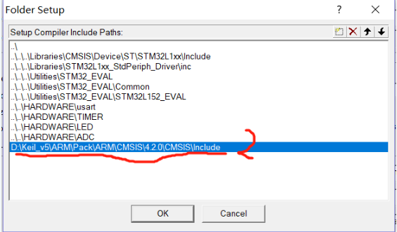 KEIL安装新版本后编译出现无法打开 core_cm3.h 问题_core-cm3.h-CSDN博客