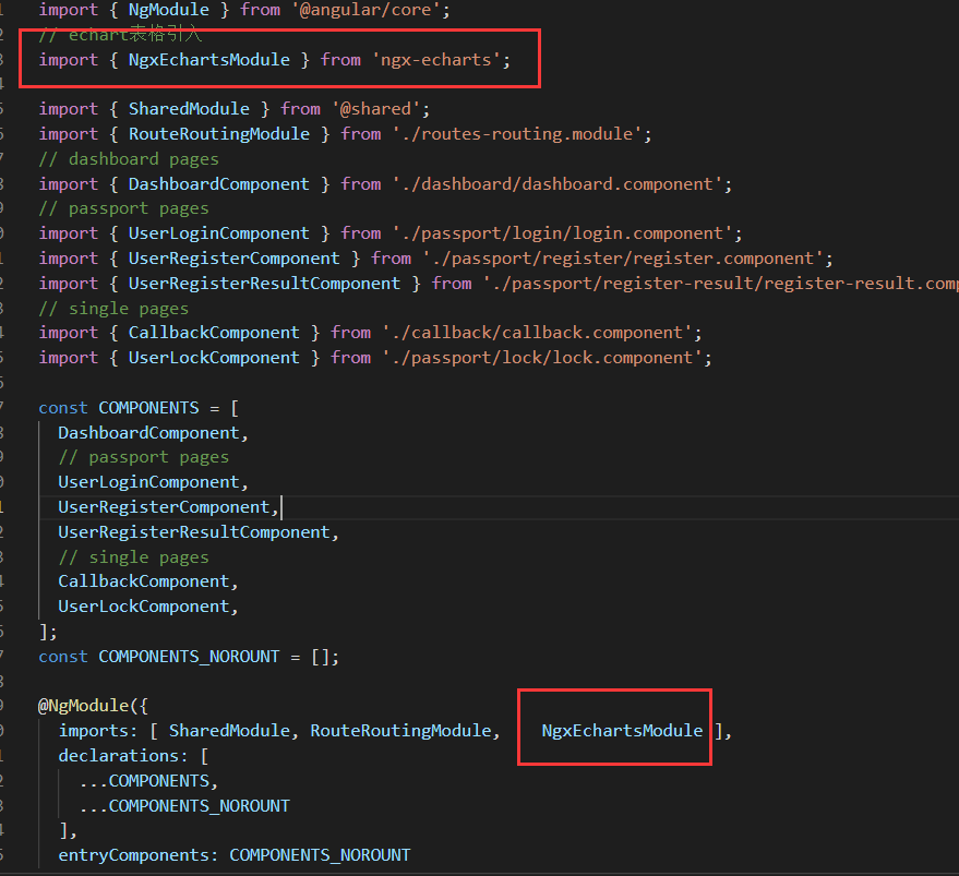 angular使用echarts报错 Can't bind to 'options' since it isn't a known property of_echart ng8002: can ...