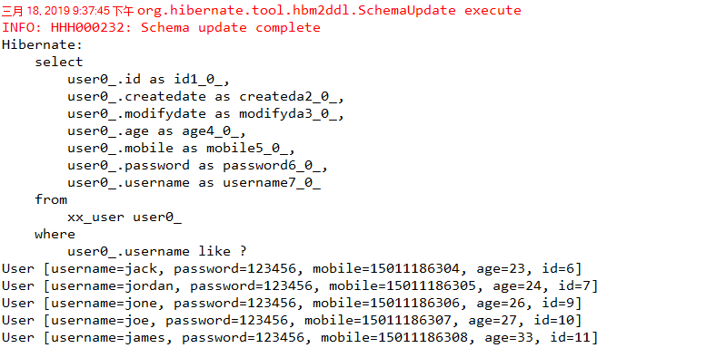 Hibernate查询接口query用法hibernate Query Csdn博客 9634