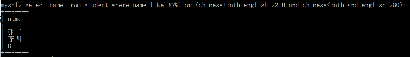 Mysql中的全列查询、指定列查询、查询字段为表达式、查询结果去重、where条件表达式的详细使用(包含例题)、查询结果排序mysql查询字段里写等式 Csdn博客