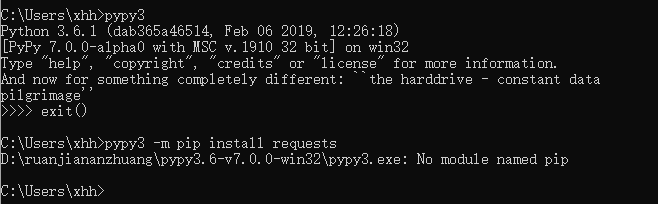 win10 + pypy3解释器的的安装及配置 以及第三方库的安装_window10 使用pypy3 运行python-CSDN博客
