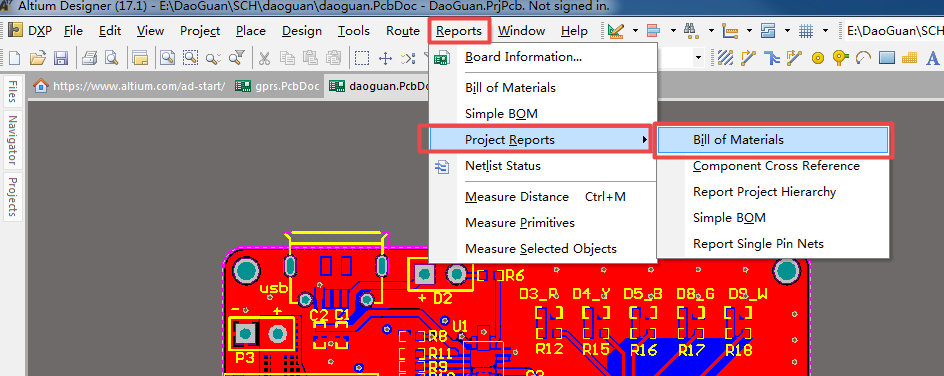 AD生成BOM表/元器件清单_ad bom表转换成元件目录表-CSDN博客