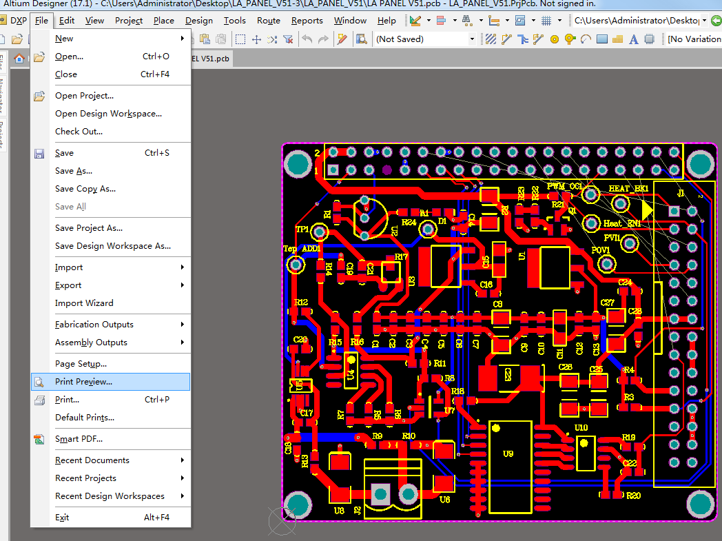 AD-PCB-1：1打印_ad怎么查看板子1:1-CSDN博客