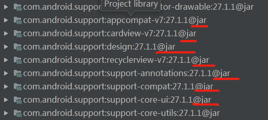 Error:(44, 5) error: style attribute 'attr/colorPrimary (aka xxxxx:attr/colorPrimary)' not found ...