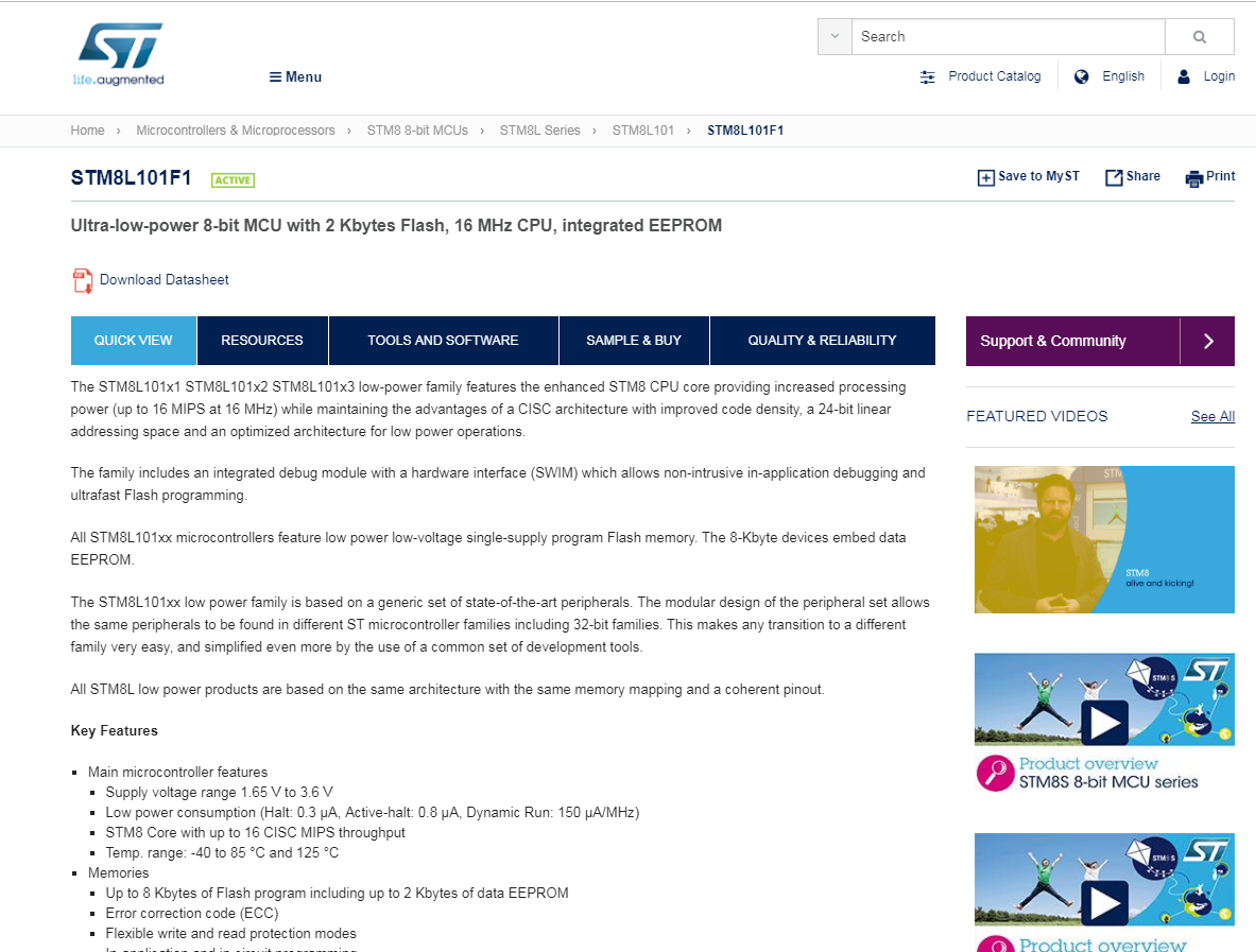 怎么从ST官网下载资料-CSDN博客