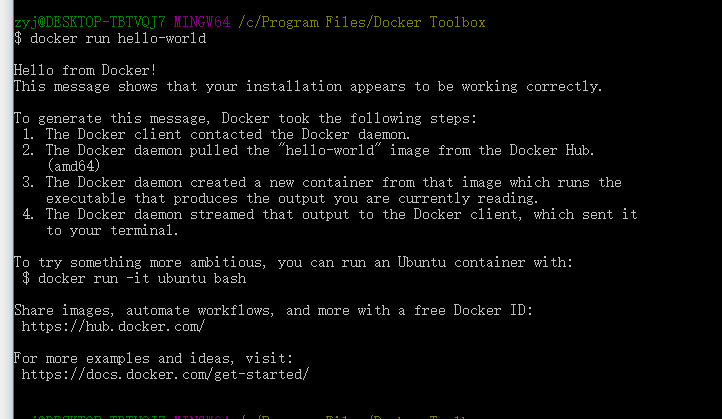 win10家庭版安装docker (Docker Toolbox)_windows10 家庭中文版docker toolbox安装-CSDN博客