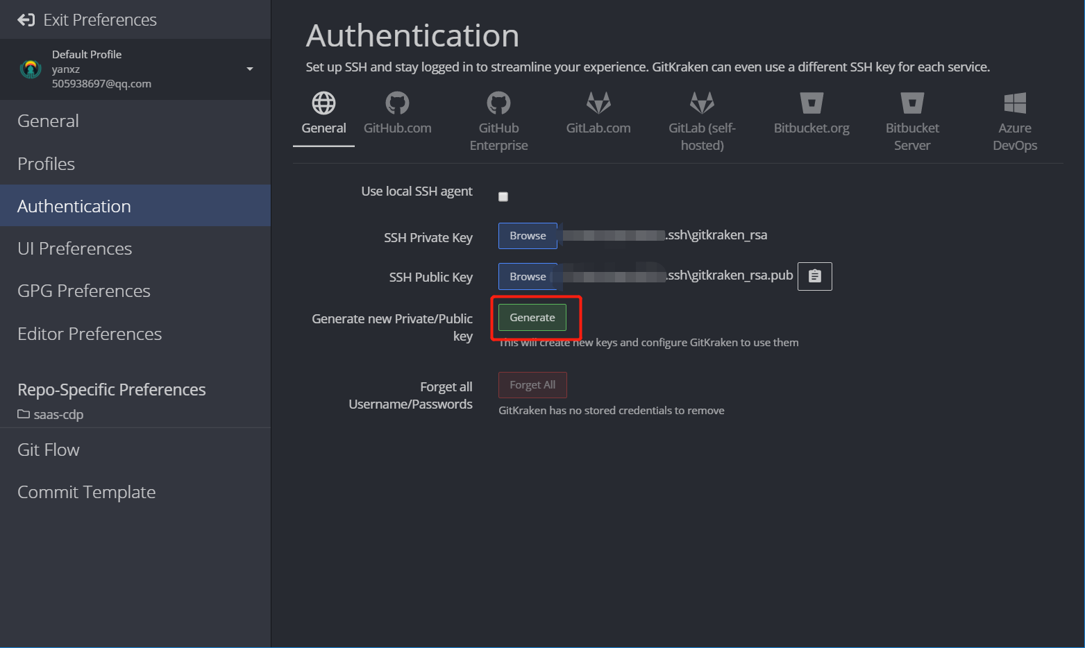 GitKraken Clone Gitlab代码_gitkraken gitlab_yanxiaozai的博客-CSDN博客