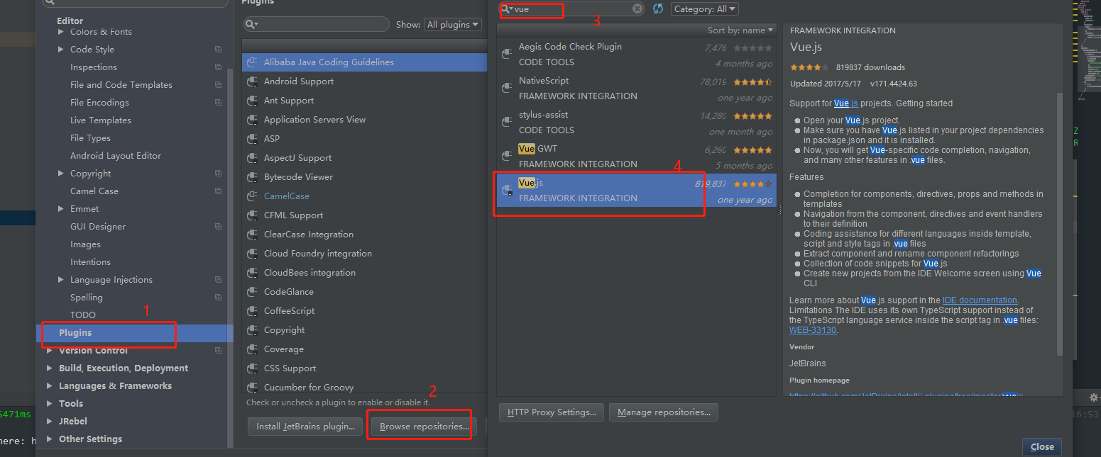 idea开发vue并实现前后台分离请求示例-CSDN博客