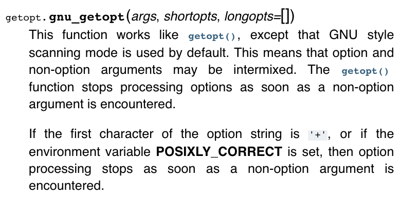 python getopt模块踩坑指南_识别不出getopt-CSDN博客