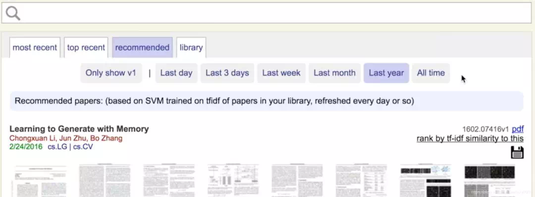 【杂谈】如何学会看arxiv.org才能不错过自己研究领域的最新论文？_arxiv - cs - machine learning的文献属于-CSDN博客