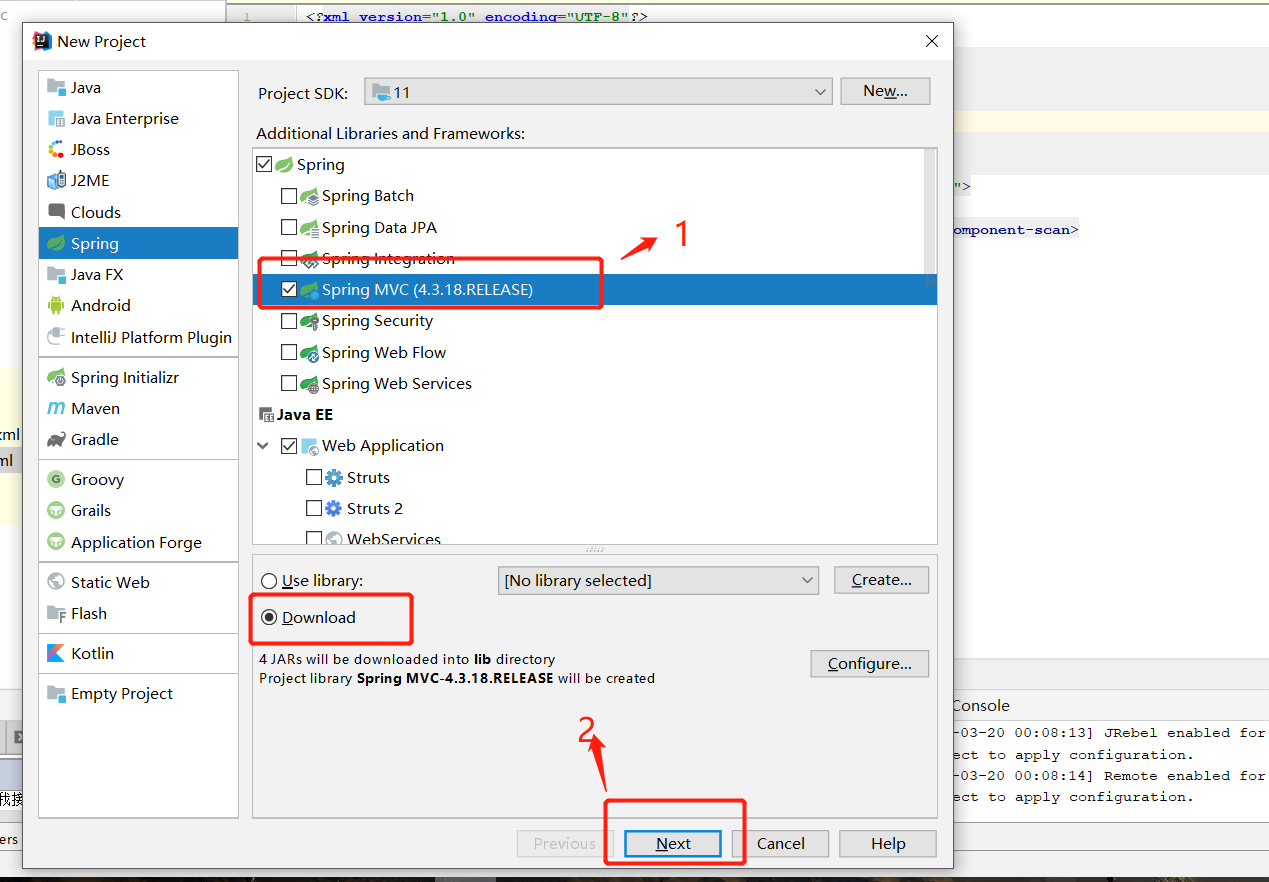 idea搭建SpringMVC环境 文件结构目录 xml 文件配置详解_idea .mvc.xml-CSDN博客