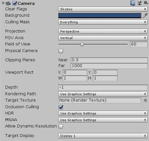 Unity camera Clear Flags - Programmer Sought