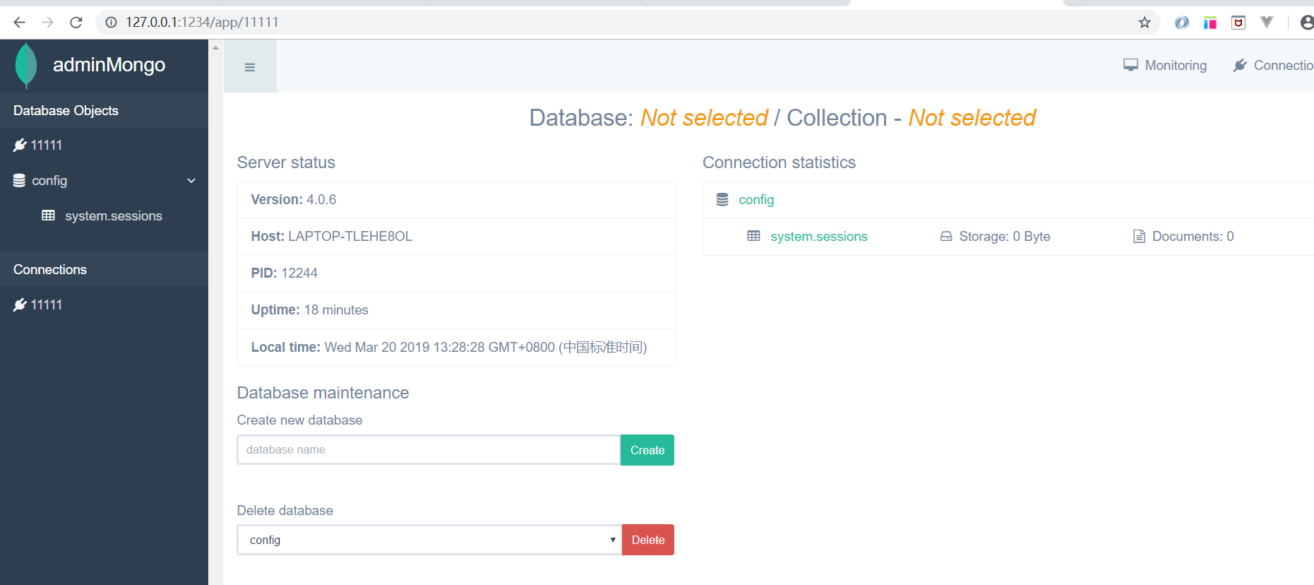 adminMongo 的安装与MongoDB连接_如何连接到adminmongo-CSDN博客