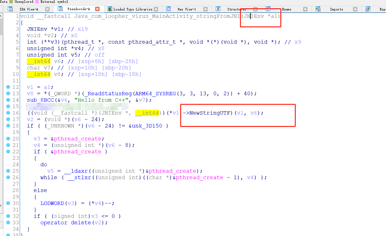 ida添加JNIEnv等结构体--arm64 arm32 x86 x86_64_LoopherBear的博客-CSDN博客