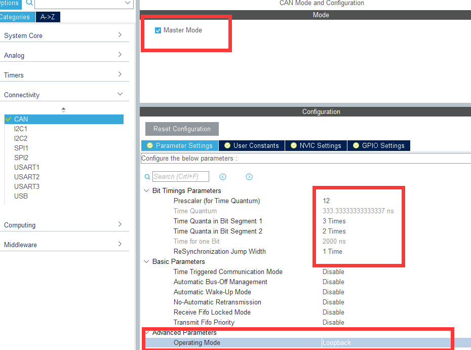 STMCubeMX5.10版本CAN使用loopback模式自测_can loopback-CSDN博客