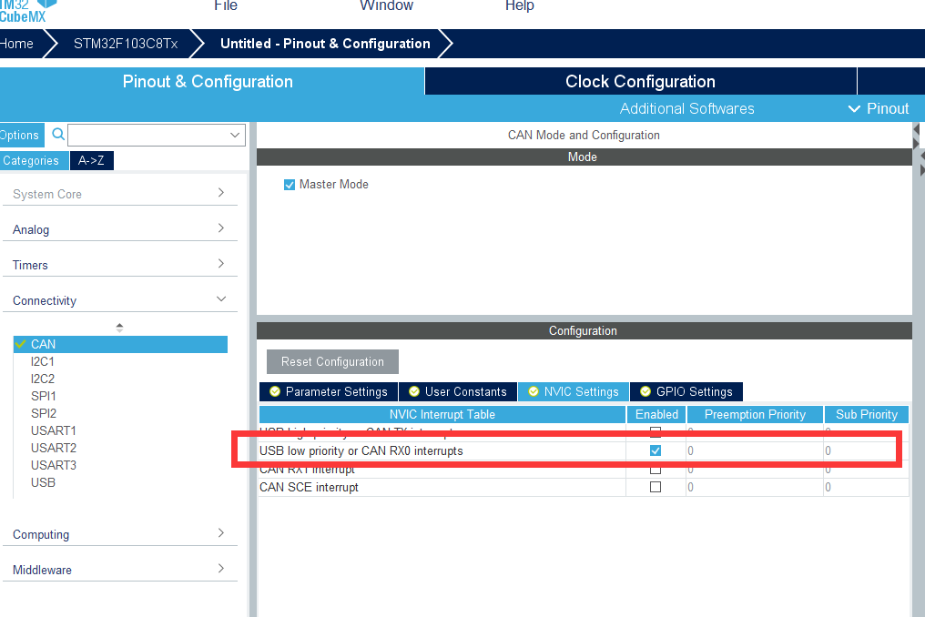 STMCubeMX5.10版本CAN使用loopback模式自测_can loopback-CSDN博客