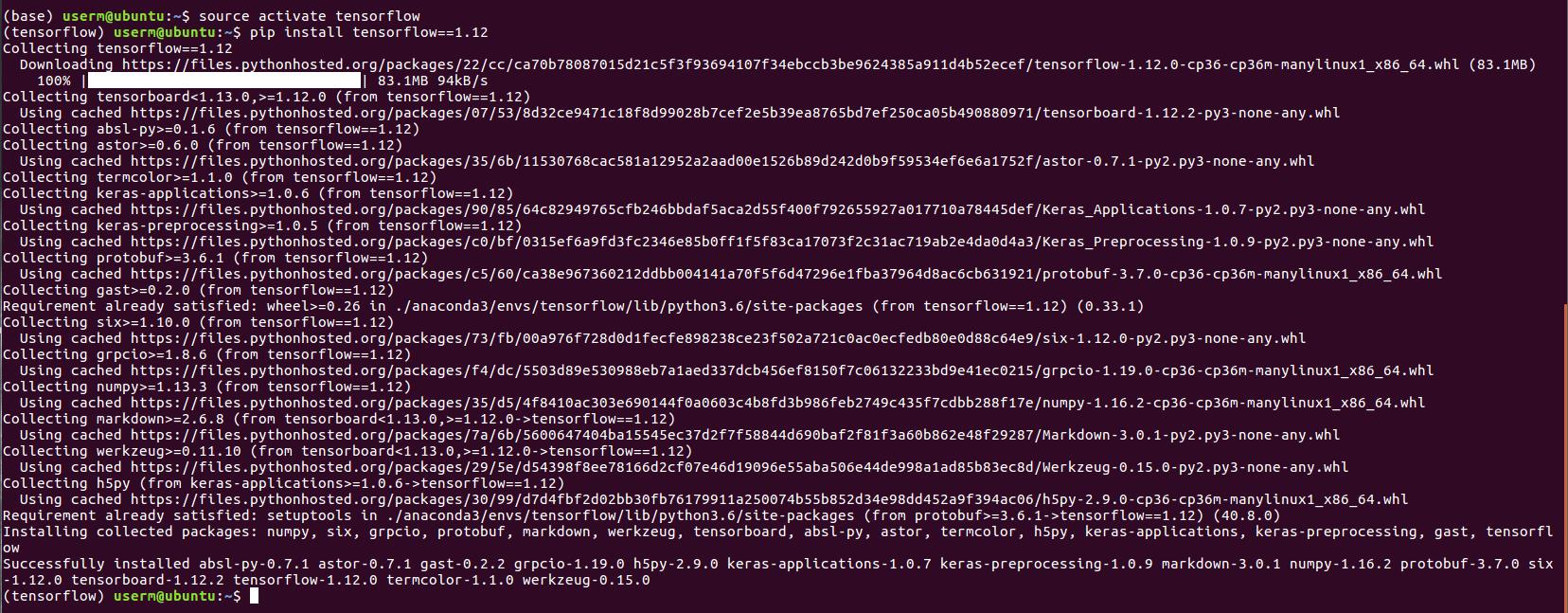 【深度学习系统部署】win10+ 虚拟机VMware + ubuntu16 + anaconda + tensorflow安装_虚拟机 deep learning ubuntu 16-CSDN博客