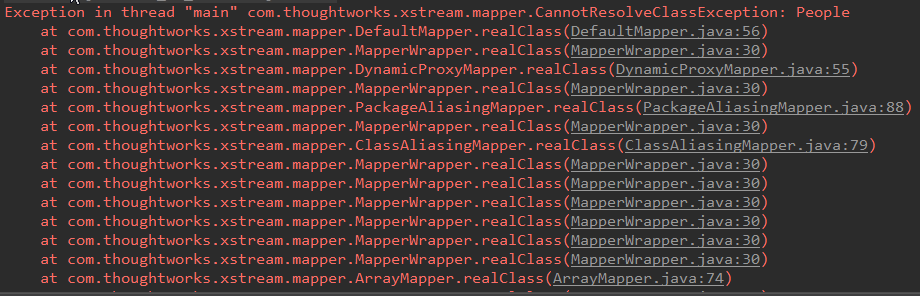 XStream之CannotResolveClassException的问题_xstream fromxml cannot resolve class-CSDN博客