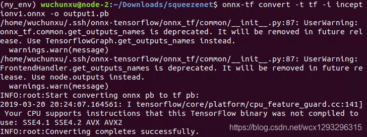 Onnx模型转tensorflow模型 Onnx转tensorflow Csdn博客