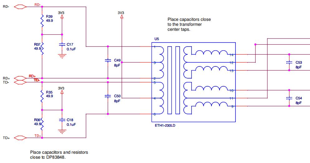 Voltage-driven PHY, current-driven PHY and network transformer connection - Programmer Sought