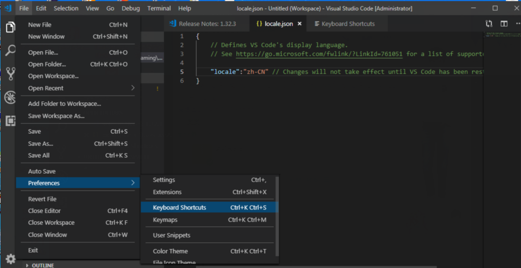 【VSCode】代码提示快捷键修改 & 中文语音环境修改_vscode鼠标悬浮代码提示语中文怎么调-CSDN博客