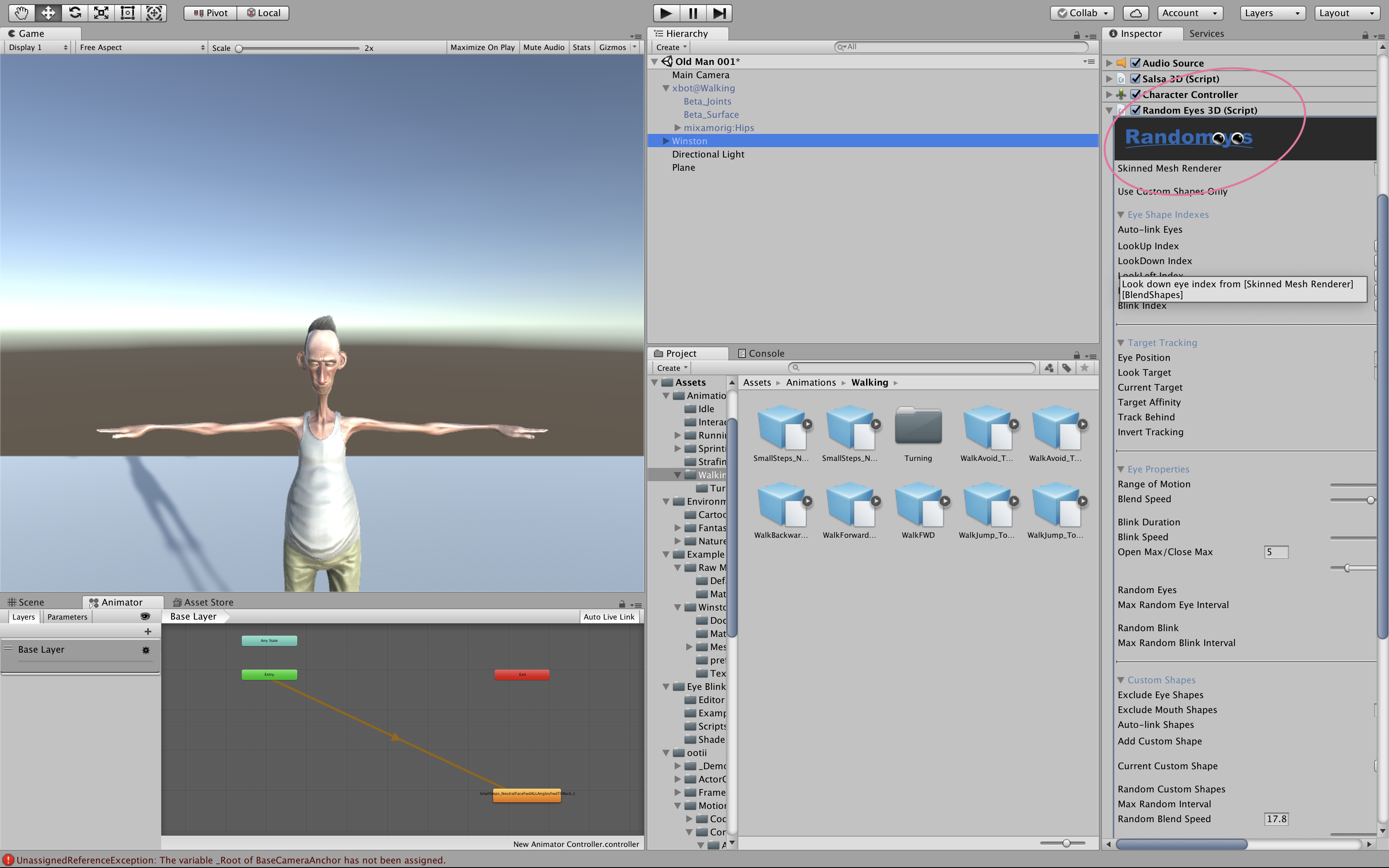 SALSA for unity 实现 眨眼 表情 口型_unity 带有说话和眨眼的模型_Siesta_Gao的博客-CSDN博客