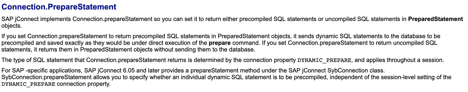[Java,Sybase]jconn3.jar升级到jconn4.jar PreparedStatement Connection.prepareStatement(String)方法性能劣化 ...