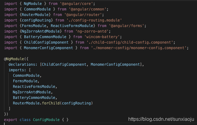 Angular创建子路由的过程,使用懒路由来处理ng Cli新页面添加routing Csdn博客 3285