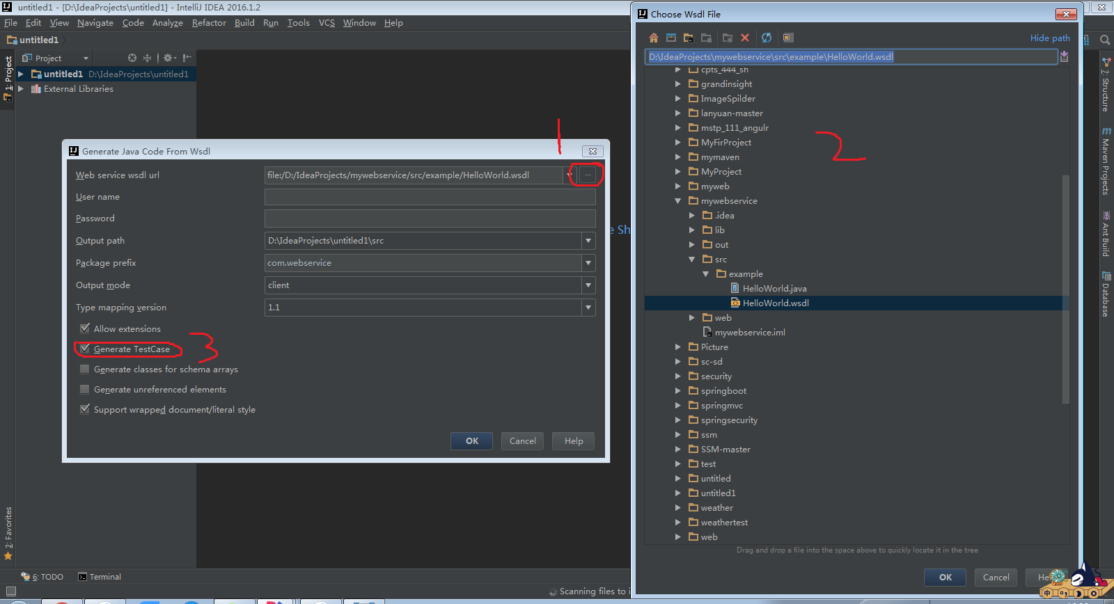 利用IDEA实现通过wsdl文件增加WebService调用接口的方法_idea导入wsdl-CSDN博客