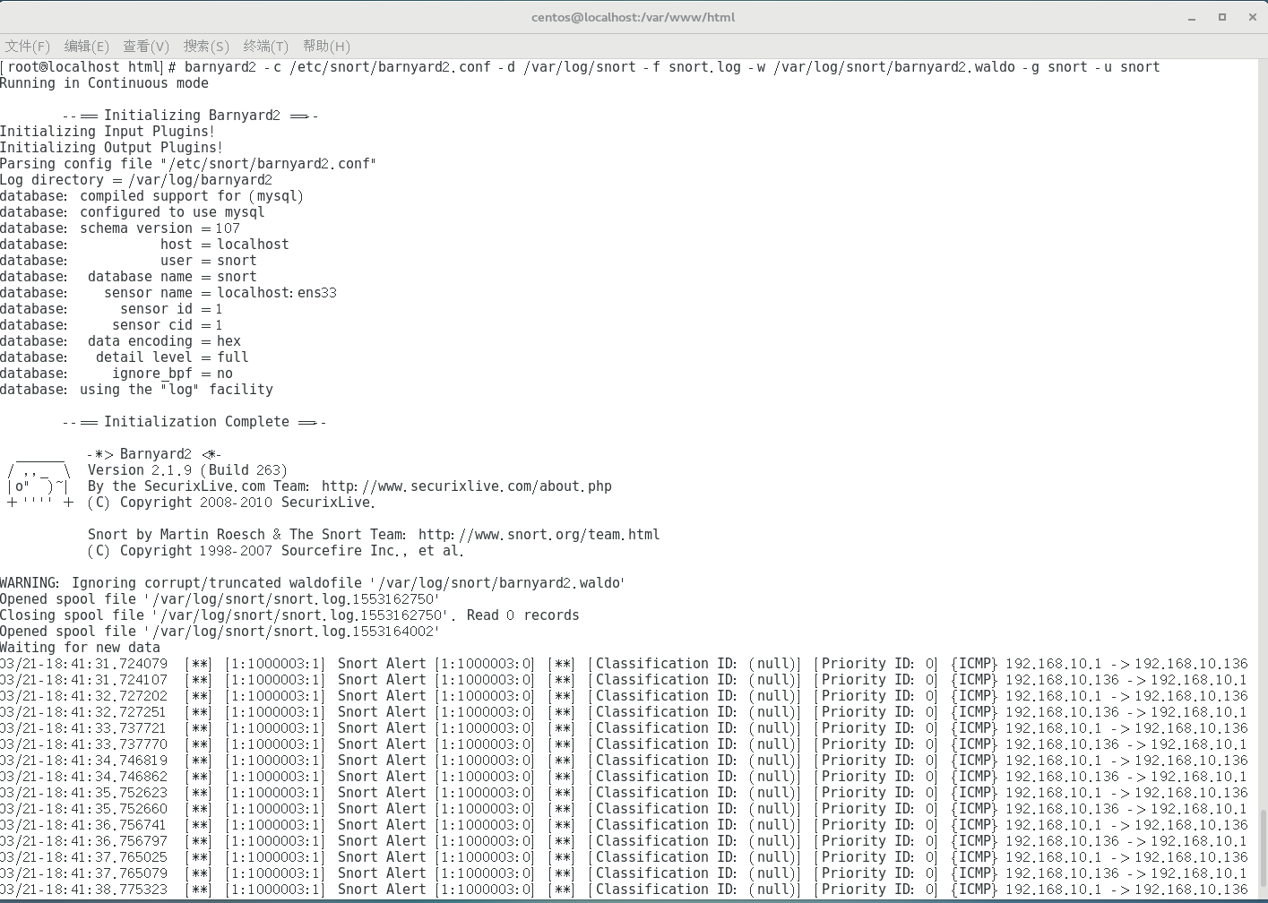 centos平台搭建snort入侵检测系统_centos7.9怎么使用snort实现对网站访问的检测-CSDN博客