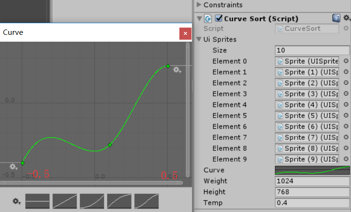 用Unity的AnimationCurve实现简易滚动_unity圆弧 scrollview-CSDN博客