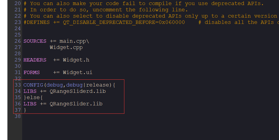 QT Creator custom control range slider (QRangeSlider) - Programmer Sought
