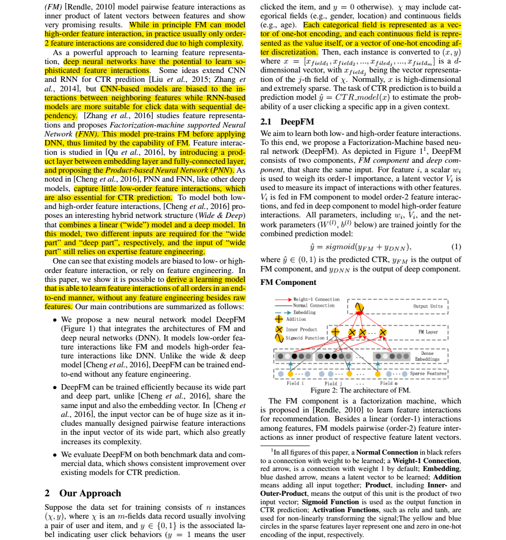 《DeepFM: A Factorization-Machine based Neural Network for CTR Prediction》 DeepFM 模型及python代码_推荐 ...