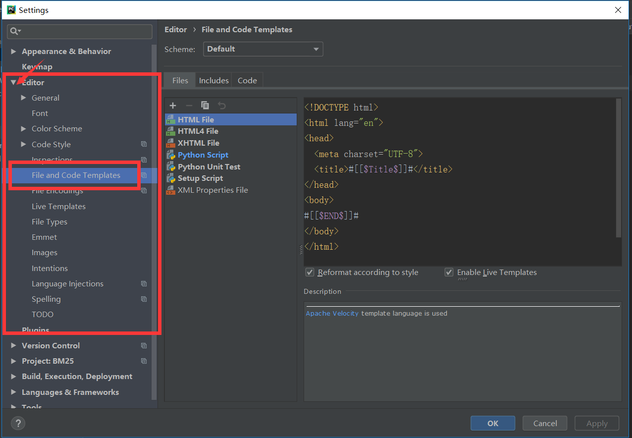 pycharm配置默认代码和注释_,,, @project:saipu @time:${date} ${time} @author:l-CSDN博客