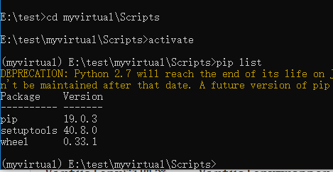 Python virtual environment virtualenv installation use - Programmer Sought