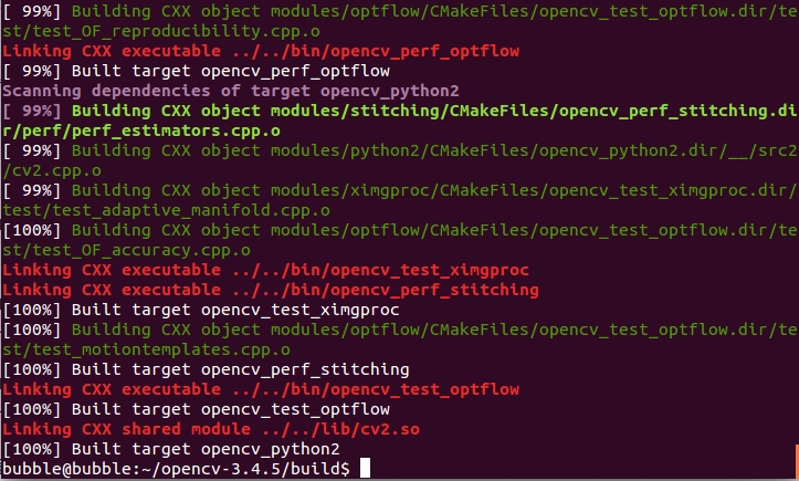 ubuntu14.04安装opencv3.4.5+opencv_contrib3.4.5详细教程_linux安装opencv contrib3.4-CSDN博客