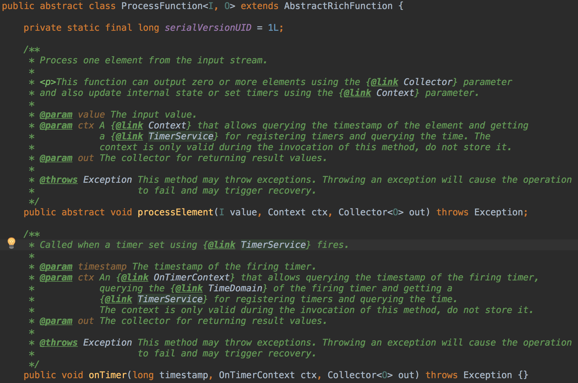 Flink学习笔记：Operators之Process Function_flink operator和process-CSDN博客
