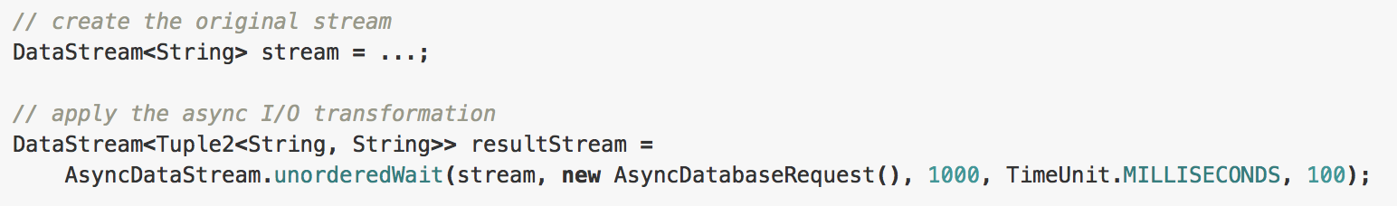 Flink学习笔记：异步i O访问外部数据 Asyncdatastream Unorderedwait Csdn博客