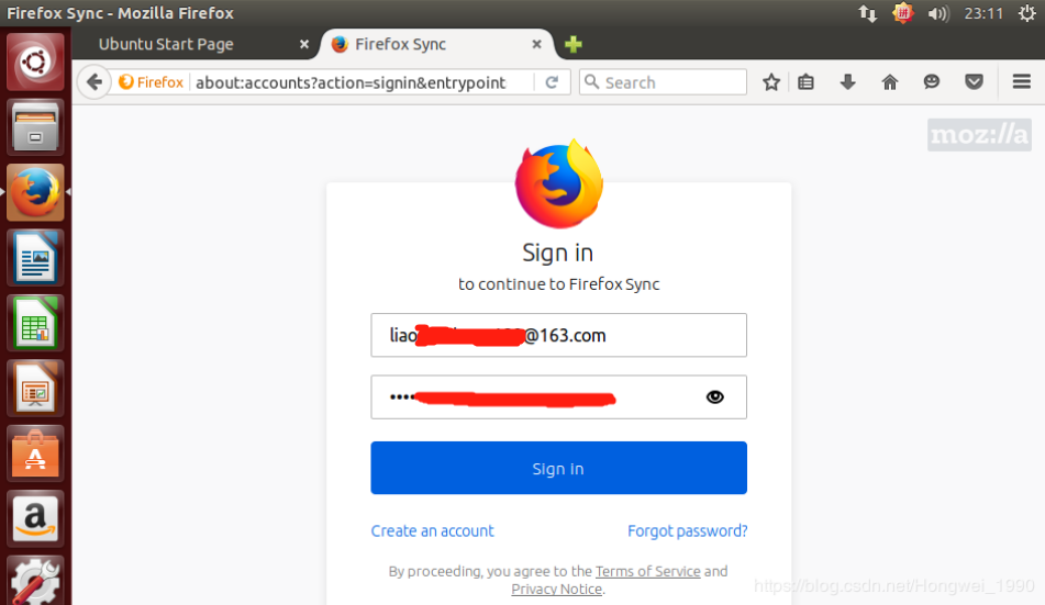 Ubuntu 14.04 的 Firefox 登录用户账号的步骤_ubuntu 火狐浏览器 入网身份认证-CSDN博客