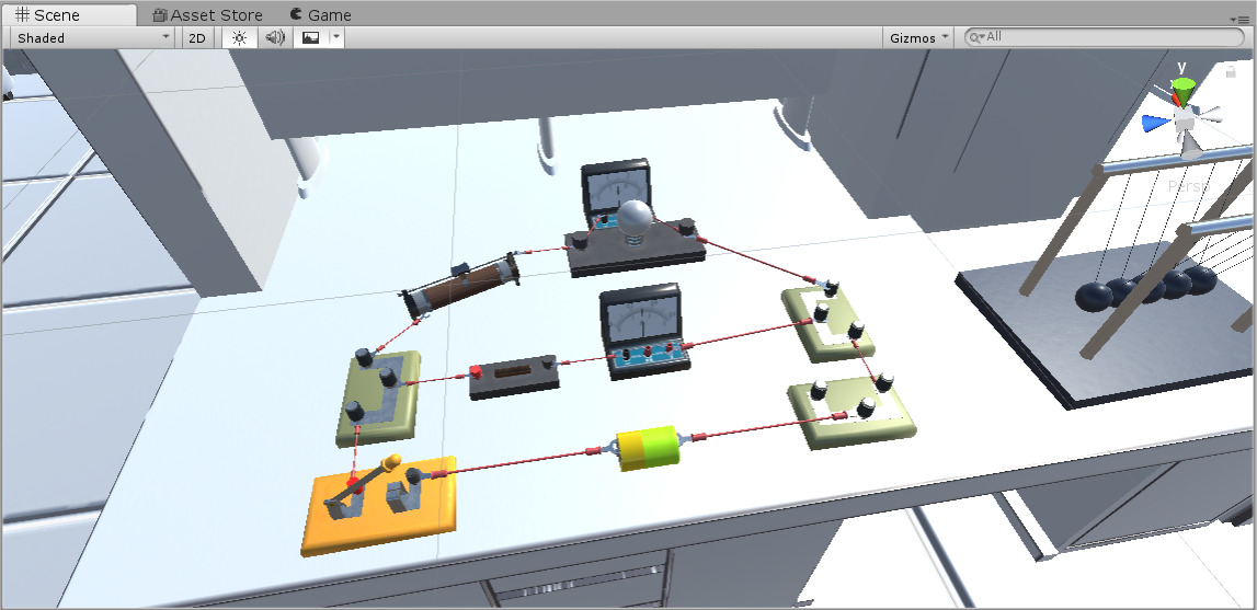 试着在Unity中实现电学实验_直流电源 unity建模-CSDN博客