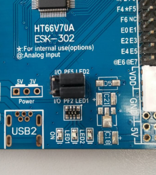 Holtek合泰单片机 《一》 从环境搭建到点亮一个LED_无法连接到hlotek ice-CSDN博客