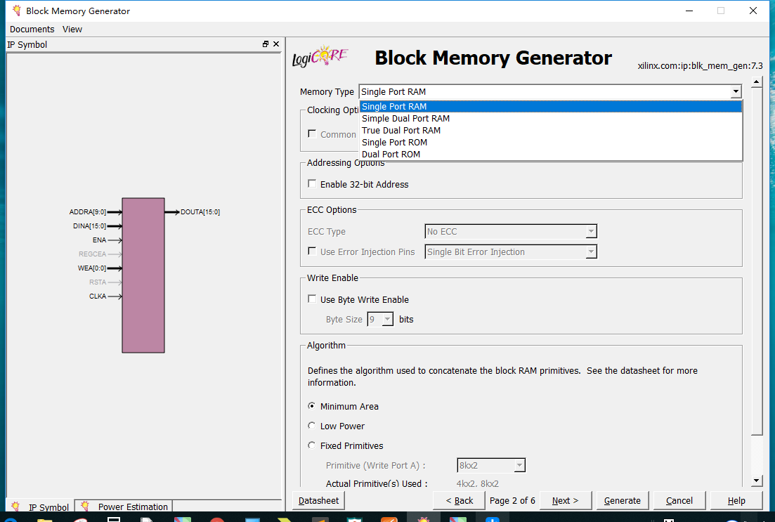 ISE使用中RAM IP核配置及ram测试（两种测试）_ise ram核-CSDN博客