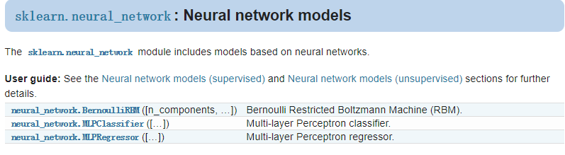 sklearn神经网络模块用法介绍_sklearn nn的层数设置-CSDN博客