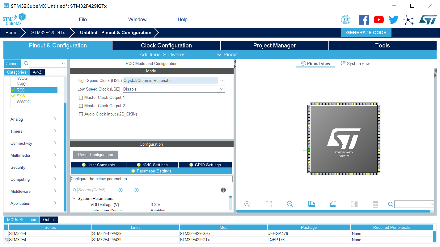 STM32F429新手入门多图教程---跑马灯_stm32f429ig怎么连接-CSDN博客