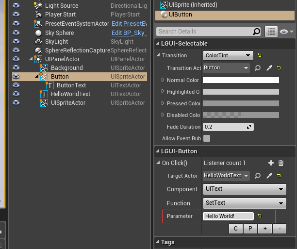 在UE4里制作3D UI（一）——使用LGUI插件-CSDN博客